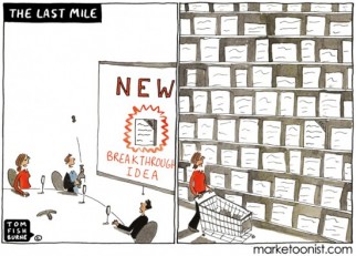 the last mile - Marketoonist | Tom Fishburne