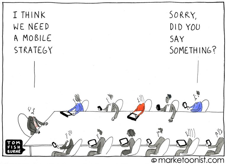 designing for mobile - Marketoonist | Tom Fishburne