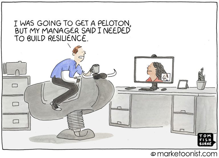 building resilience - Marketoonist | Tom Fishburne