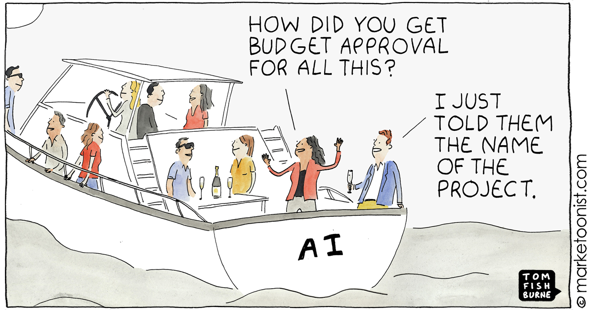 AI Chatbots And GenAI Hype Cartoon Marketoonist Tom Fishburne AI Chatbots And GenAI Hype Cartoon Marketoonist Tom Fishburne