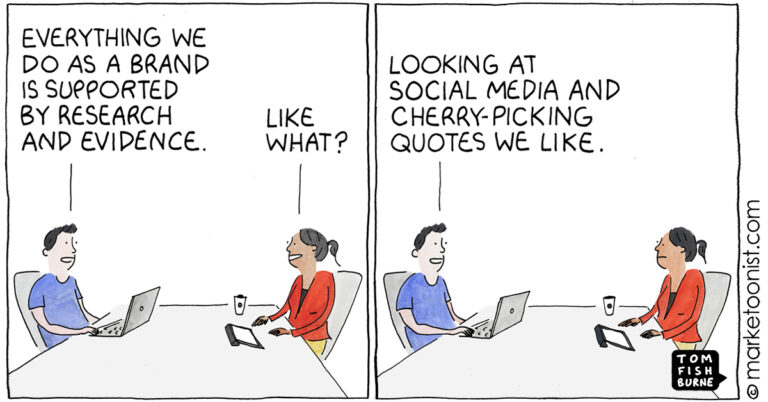 Social Listening and Consumer Insights - Marketoonist | Tom Fishburne